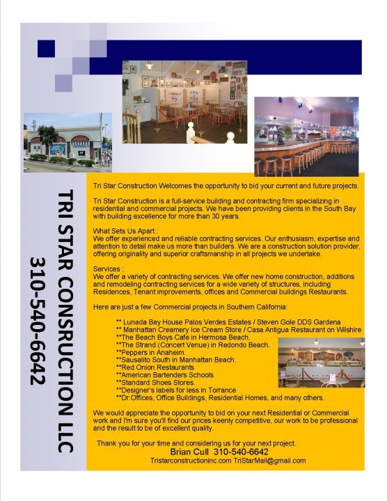 Tri Star Construction | CA | Read Reviews + Get a Bid | BuildZoom