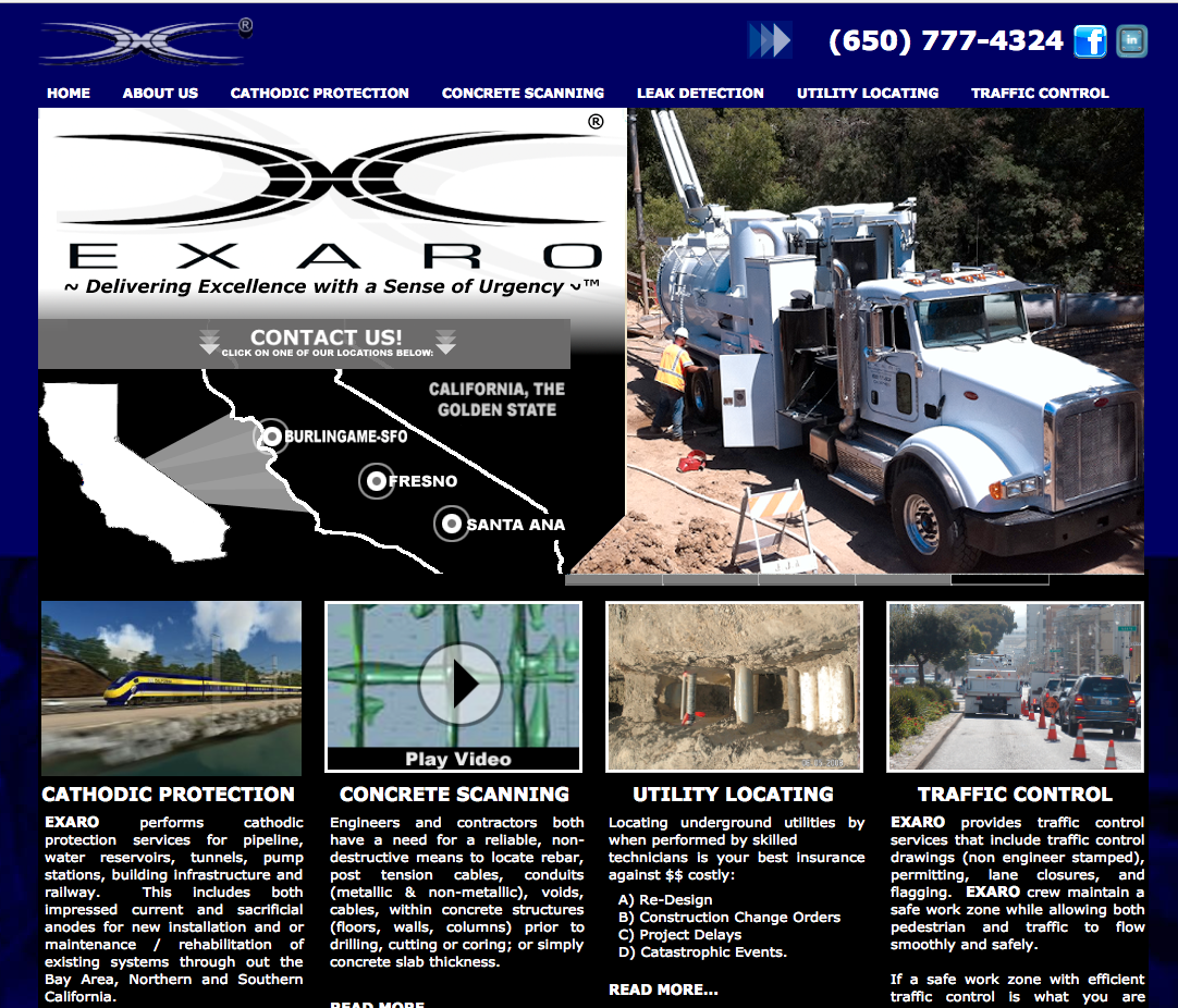 Exaro Technologies Corporation | Burlingame CA | Get a Bid | BuildZoom